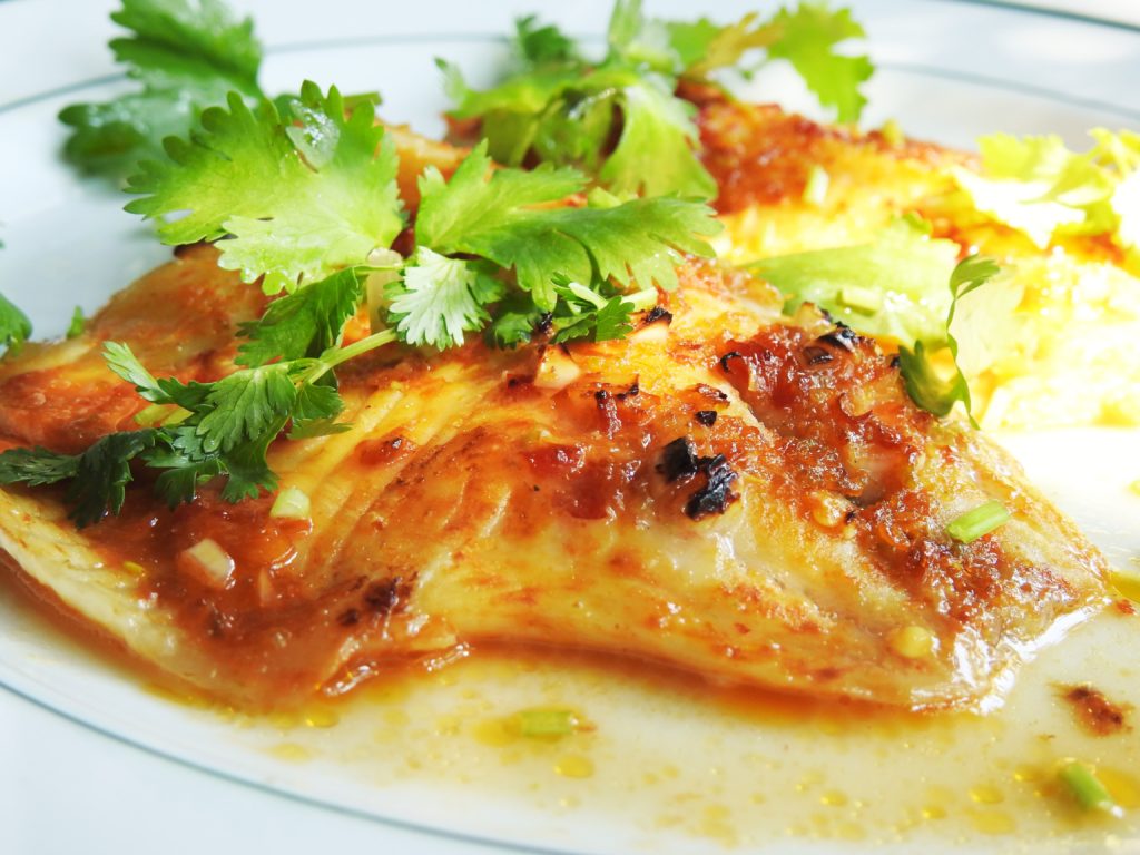 Roasted Thai Chili Lime Fish - Healthy Thai Recipes