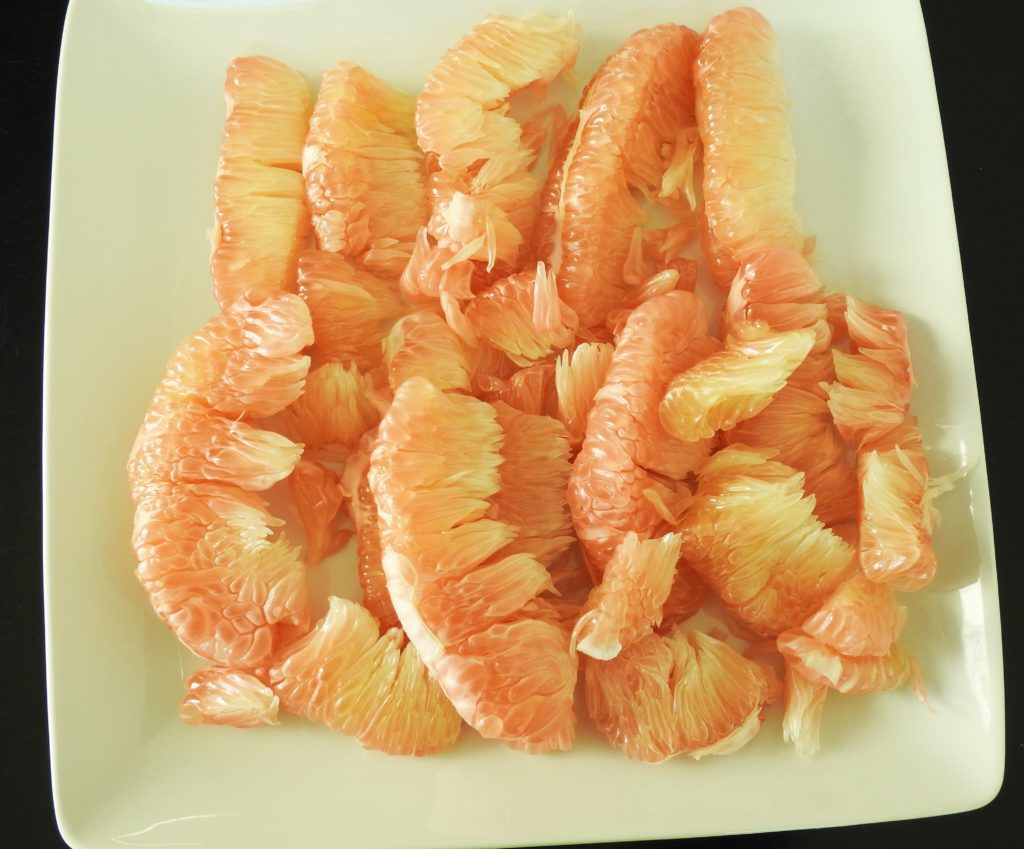 Pomelo Thai Herb Salad with Shrimp - Healthy Thai Recipes