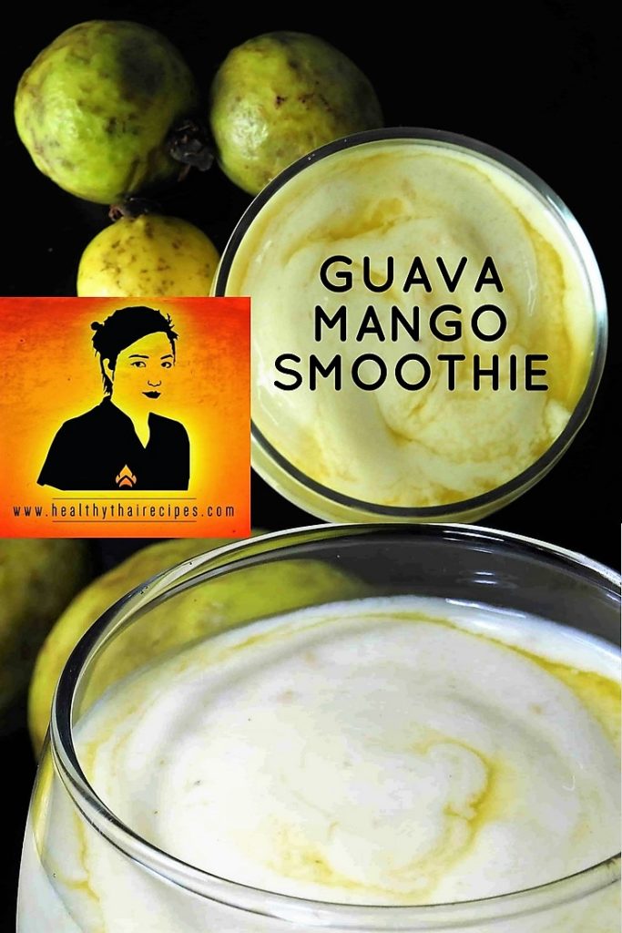 Guava Mango Smoothie-1 - Healthy Thai Recipes