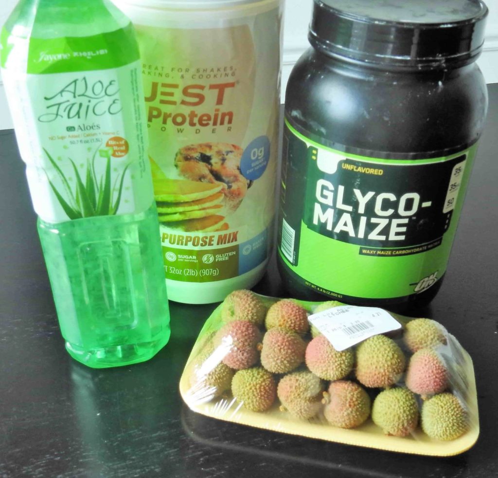 Lychee and Aloe Protein Smoothie - Healthy Thai Recipes