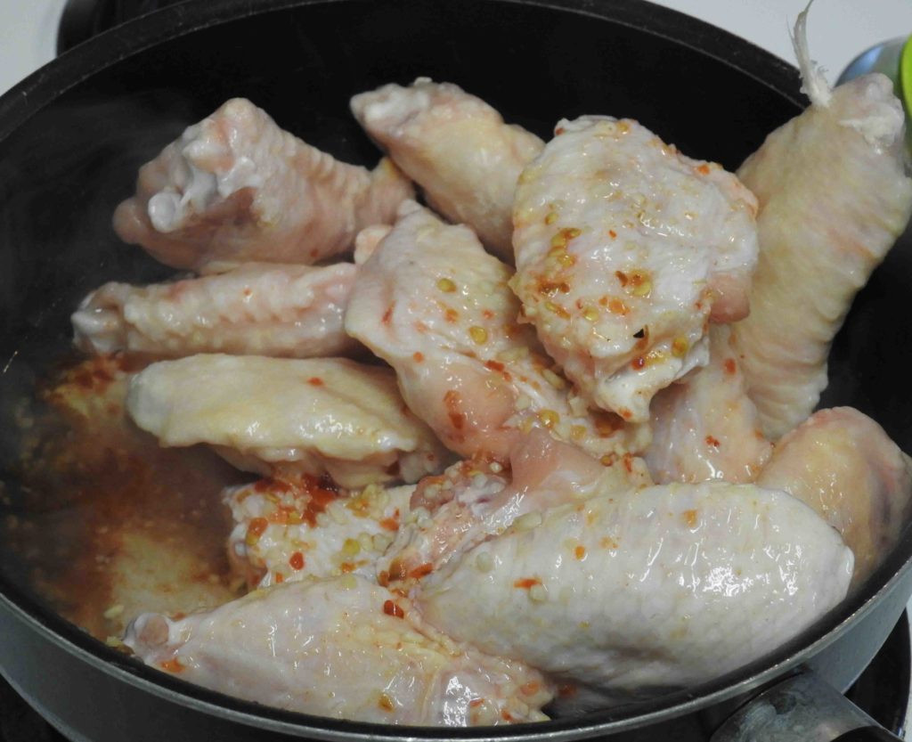 Baked Thai Basil Chicken Wings - Healthy Thai Recipes