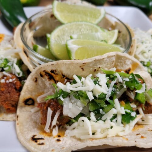 Whole Grain Vegetarian Penang Curry Street Tacos and Tostadas (ทาโก้ ...