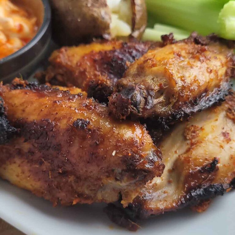 Baked Thai Basil Chicken Wings - Healthy Thai Recipes