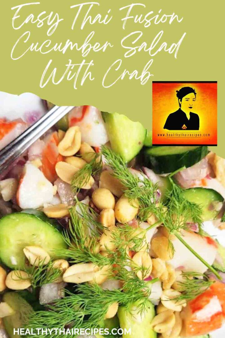 Thai Fusion Cucumber Salad